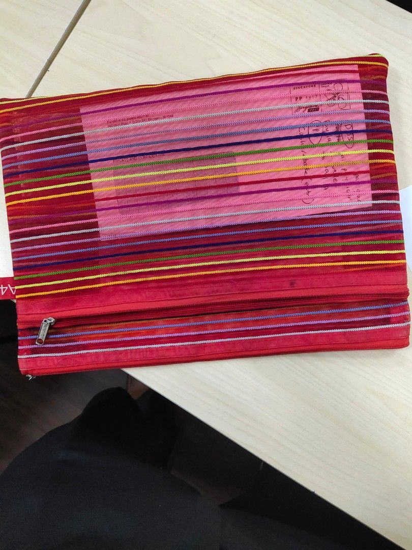 Document Zip Log Pouch, Women's Fashion, Bags & Wallets, Purses & Pouches on Carousell