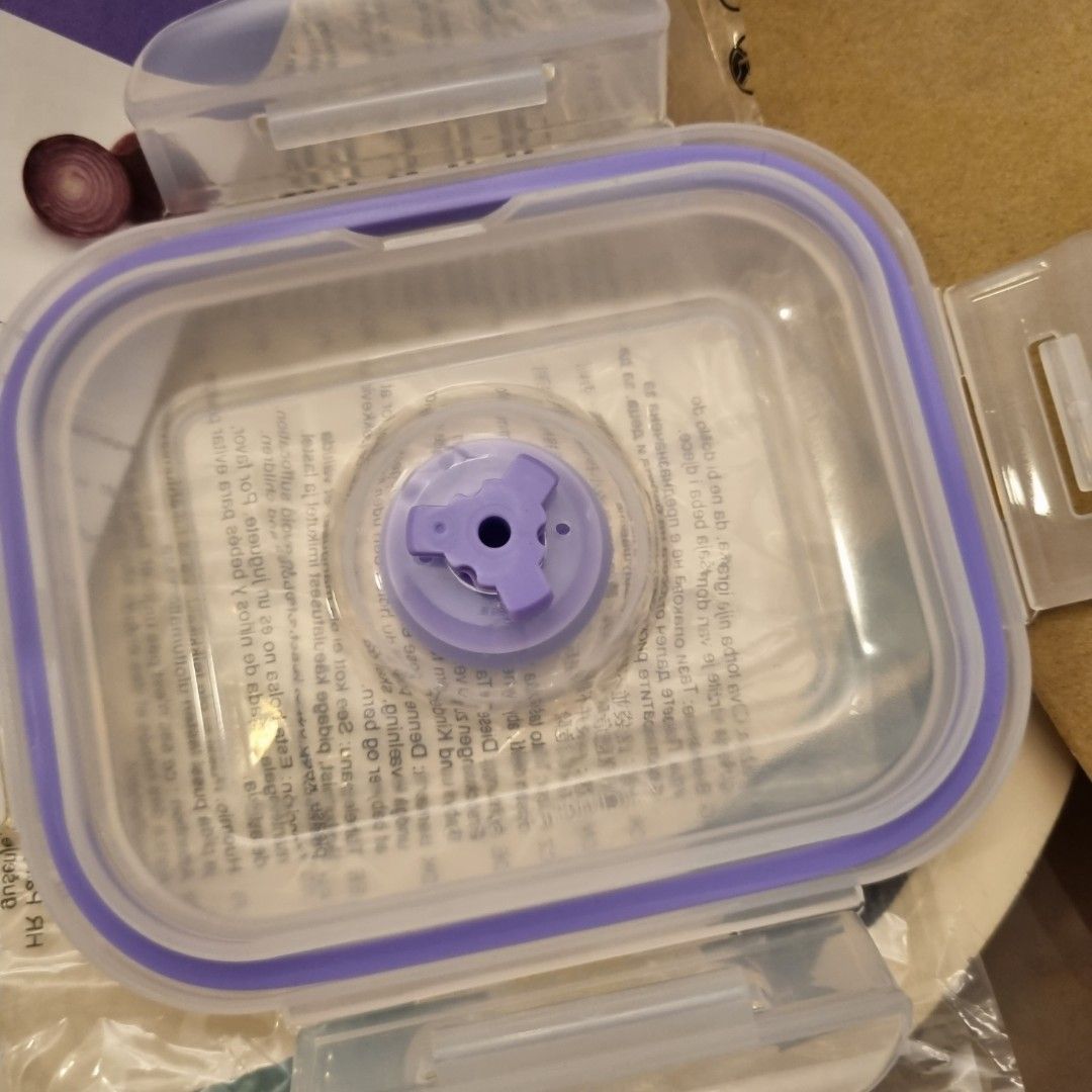 [NEGO] DOLPHIN Airtight Containers with Pump, Furniture & Home Living ...