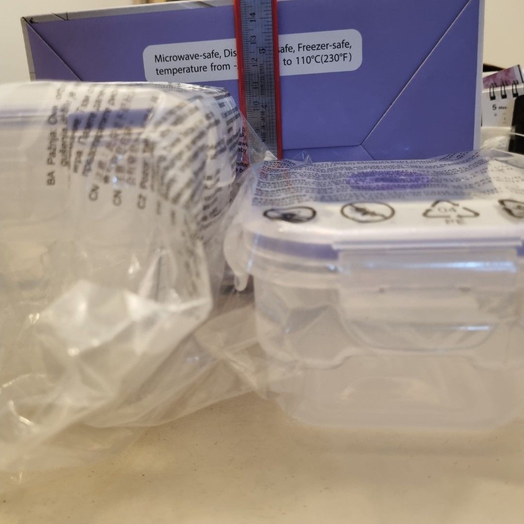 [NEGO] DOLPHIN Airtight Containers with Pump, Furniture & Home Living ...