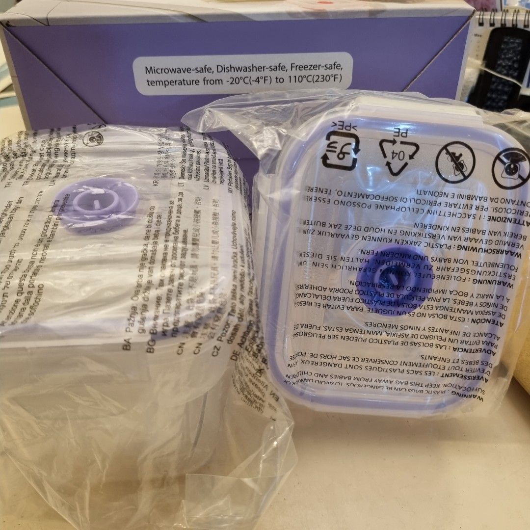 [NEGO] DOLPHIN Airtight Containers with Pump, Furniture & Home Living ...