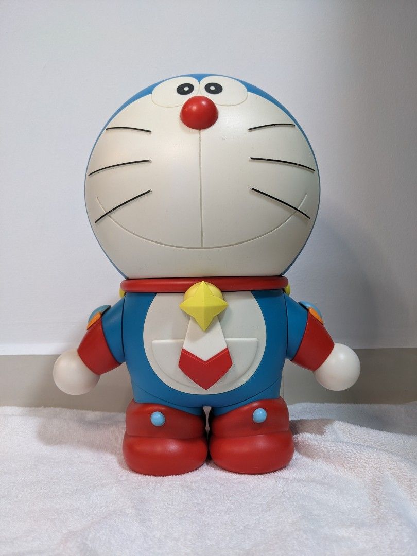 Doraemon with cape, Hobbies & Toys, Toys & Games on Carousell