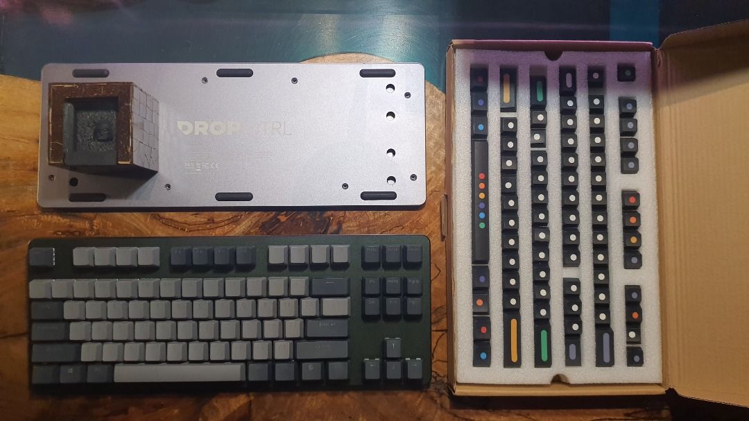 DROP CTRL Mechanical Keyboard w/ Freebies, Computers & Tech, Parts ...