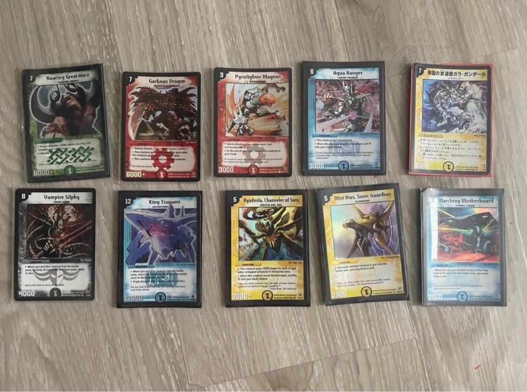 Duel Masters Cards, Hobbies & Toys, Toys & Games on Carousell