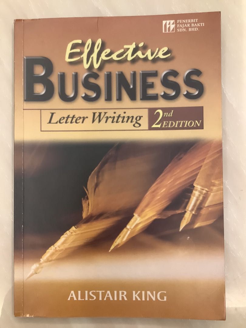 Effective Business Letter Writing, Hobbies & Toys, Books & Magazines ...