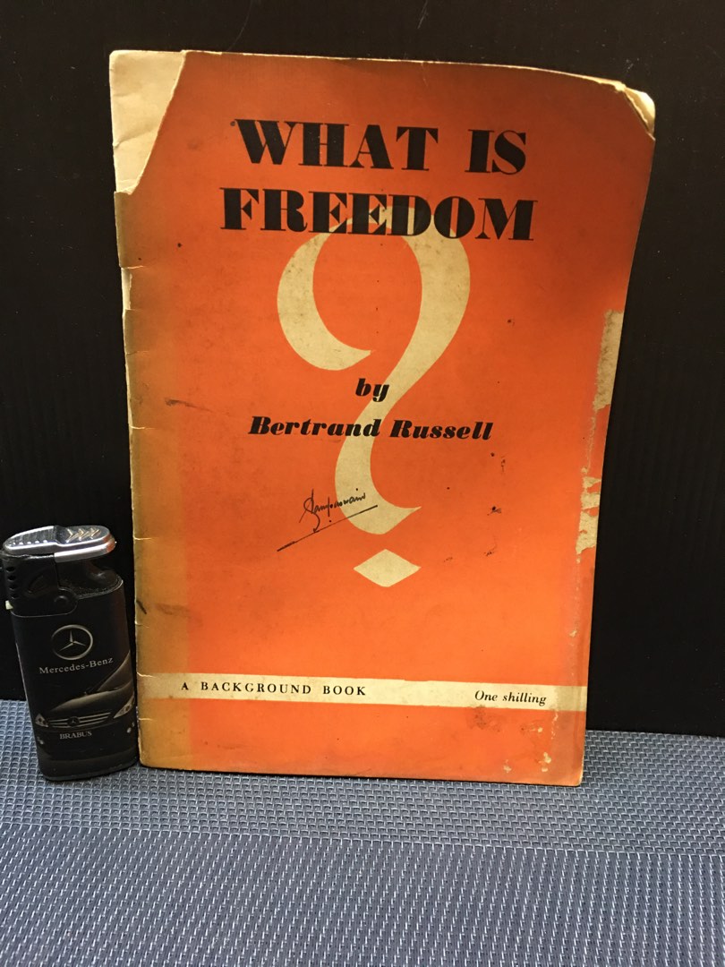 (ENG Book) 1952 vintage What is freedom by Bertrand Russell, Hobbies ...