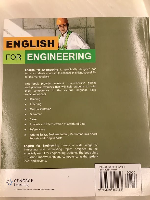 English for Engineering, Hobbies & Toys, Books & Magazines, Textbooks ...