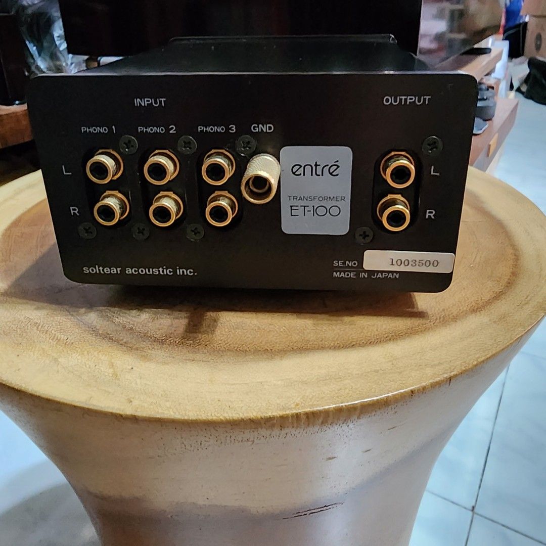 ENTRE ET-100 MC Cartridge Step Up Transformer, Audio, Other Audio ...