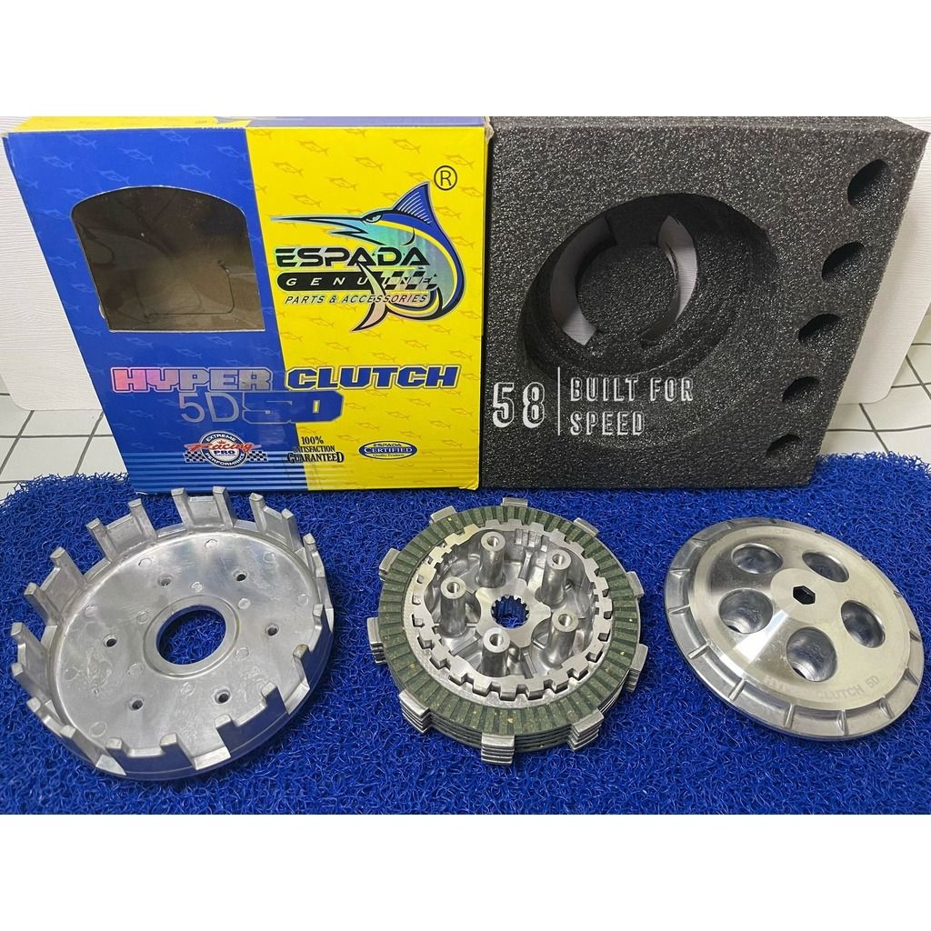 ESPADA Hyper Clutch 5D Full Set Y15 Y16 SNIPER150 MXKING SNIPER155 ...