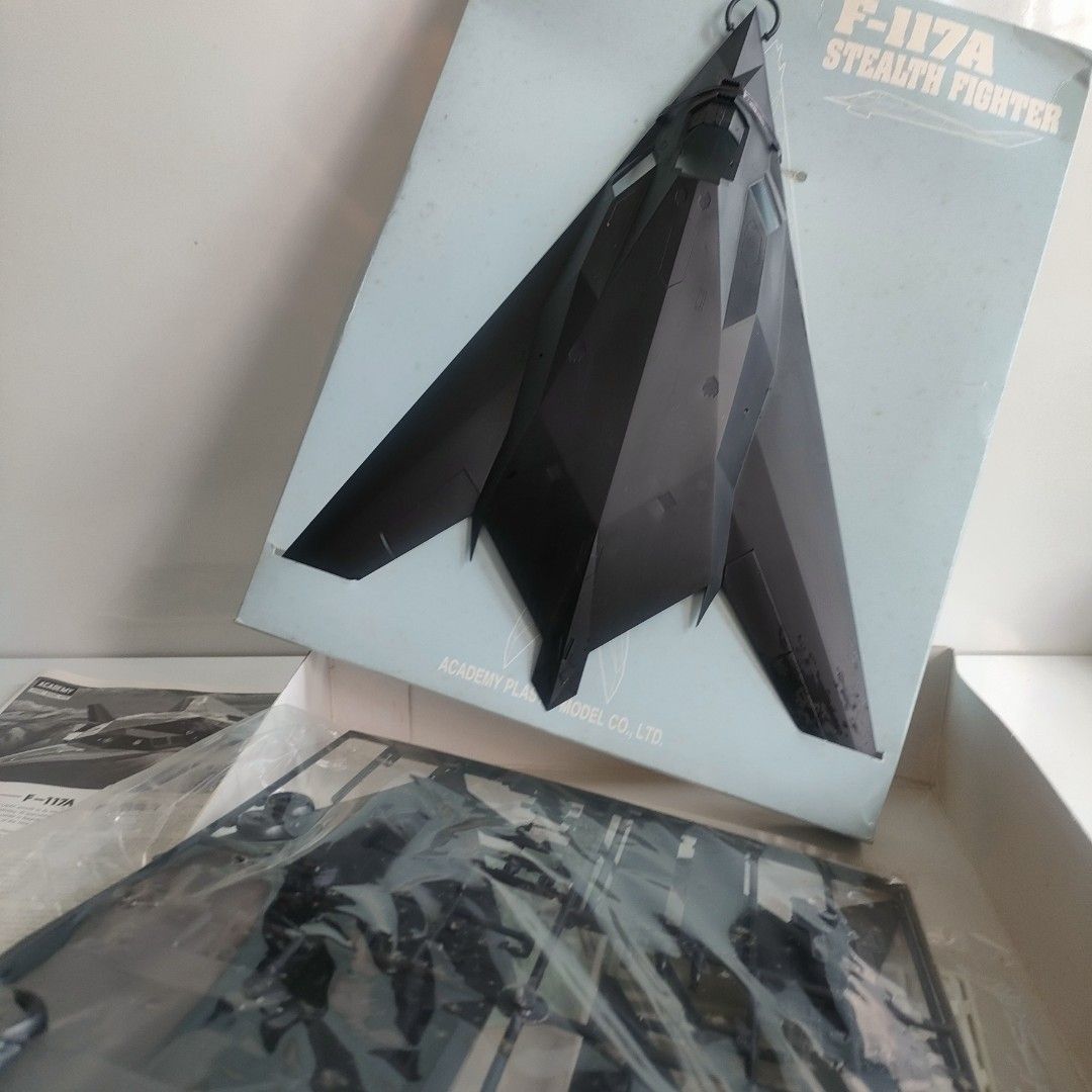 F117A stealth fighter model kit, Hobbies & Toys, Toys & Games on Carousell