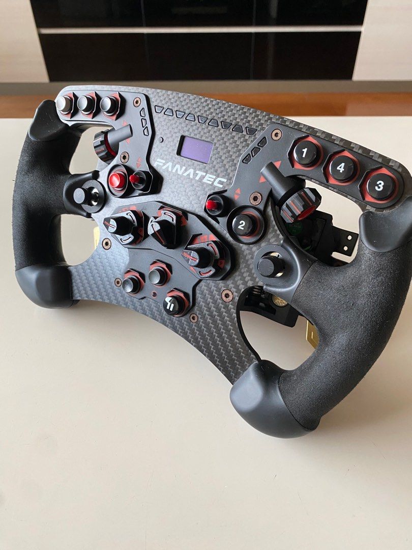 F1 Simulator with R7 Pedals & Fanatec Wheel, Video Gaming, Gaming ...