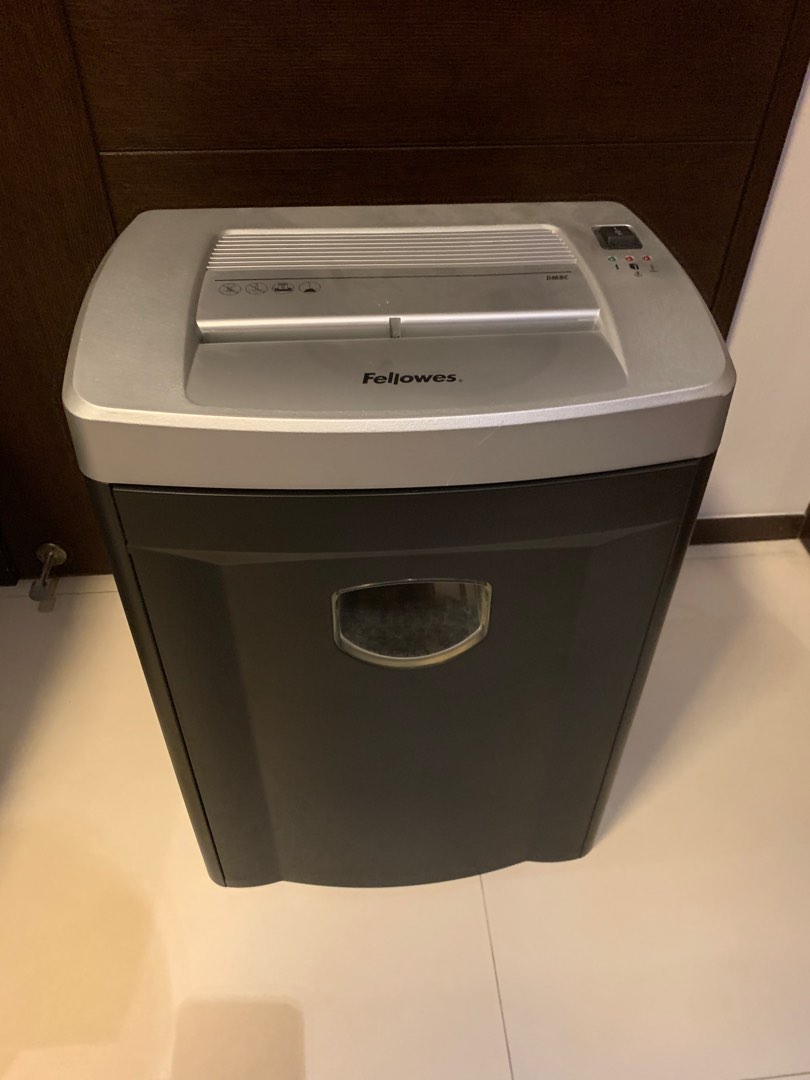 Fellowes 8 Sheet Heavy Duty Paper Shredder with Bin Model DM8C ...