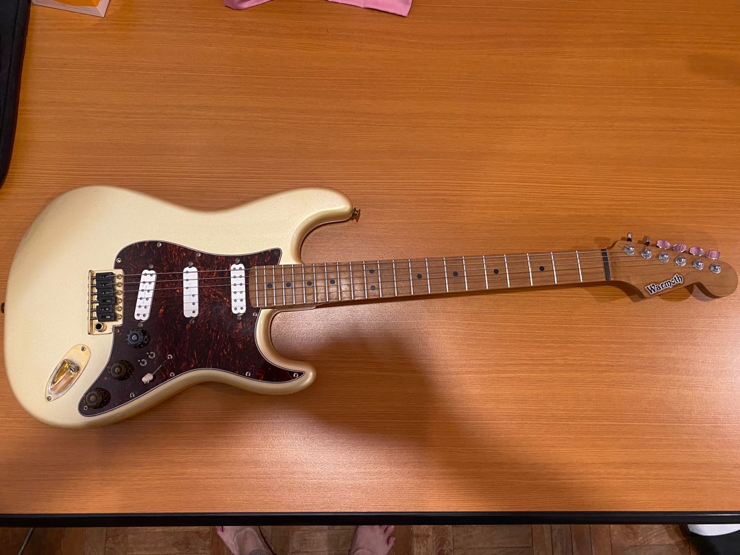 Fender-Warmoth Stratocaster Electric Guitar, Hobbies & Toys, Music ...
