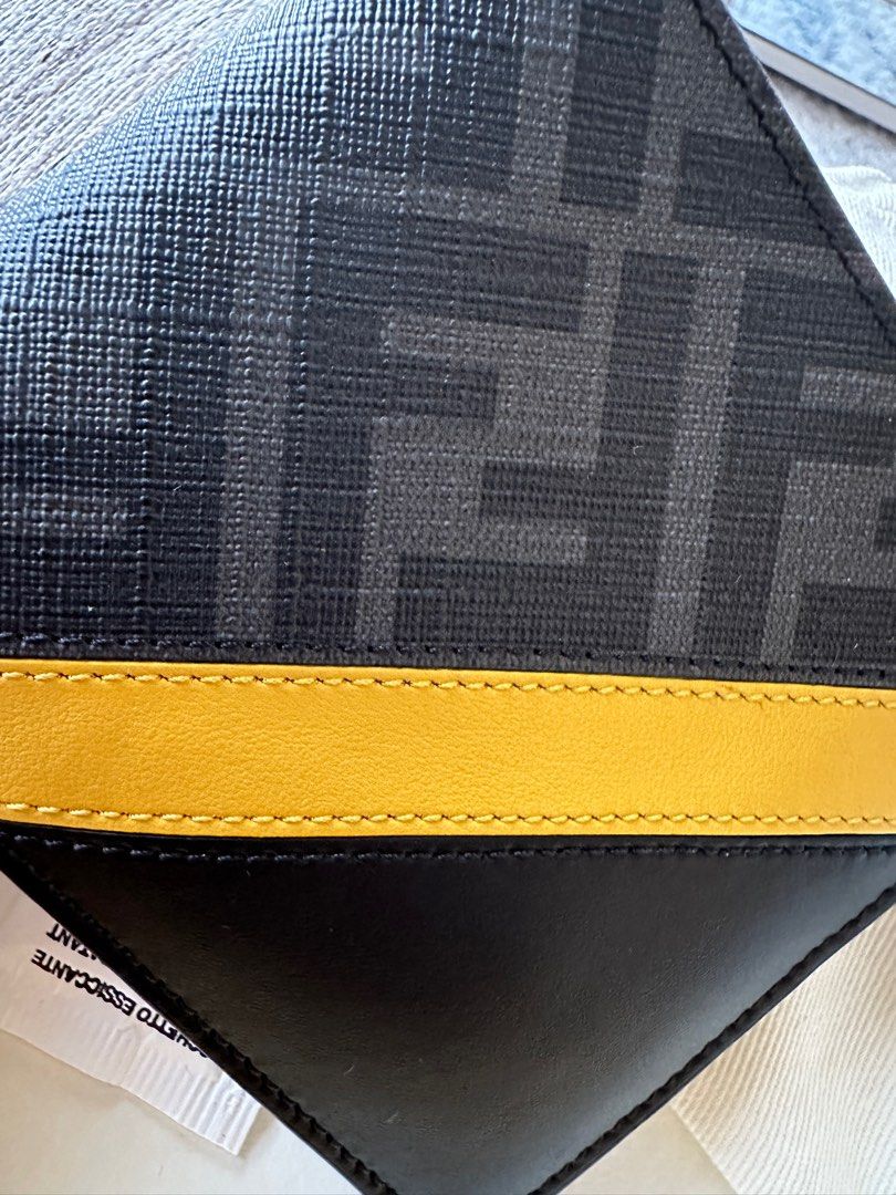 Fendi Diagonal Men Wallet, Luxury, Bags & Wallets on Carousell