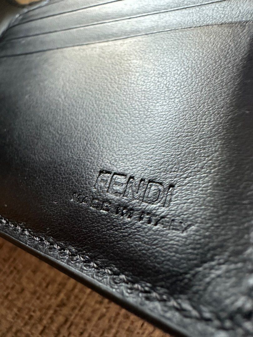 Fendi Diagonal Men Wallet, Luxury, Bags & Wallets on Carousell