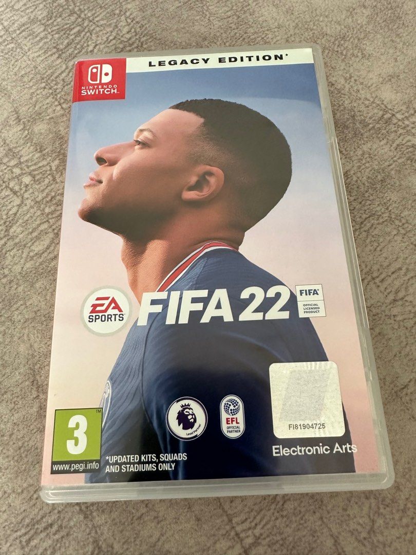 FIFA 22 (Nintendo Switch), Video Gaming, Video Games, Nintendo on Carousell