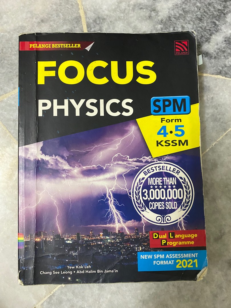 Focus Physics Form 4 & 5 Buku Rujukan/Reference Book, Hobbies & Toys ...