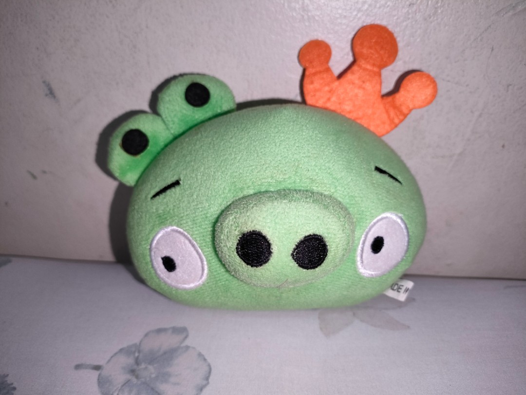 For Sale Angry Birds Greed with Crown on Carousell