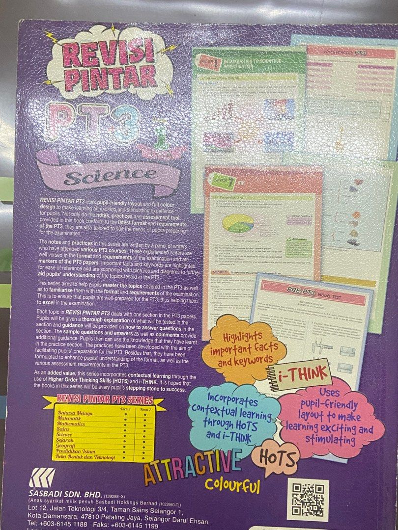 Form 1 Science exercises book, Hobbies & Toys, Books & Magazines ...