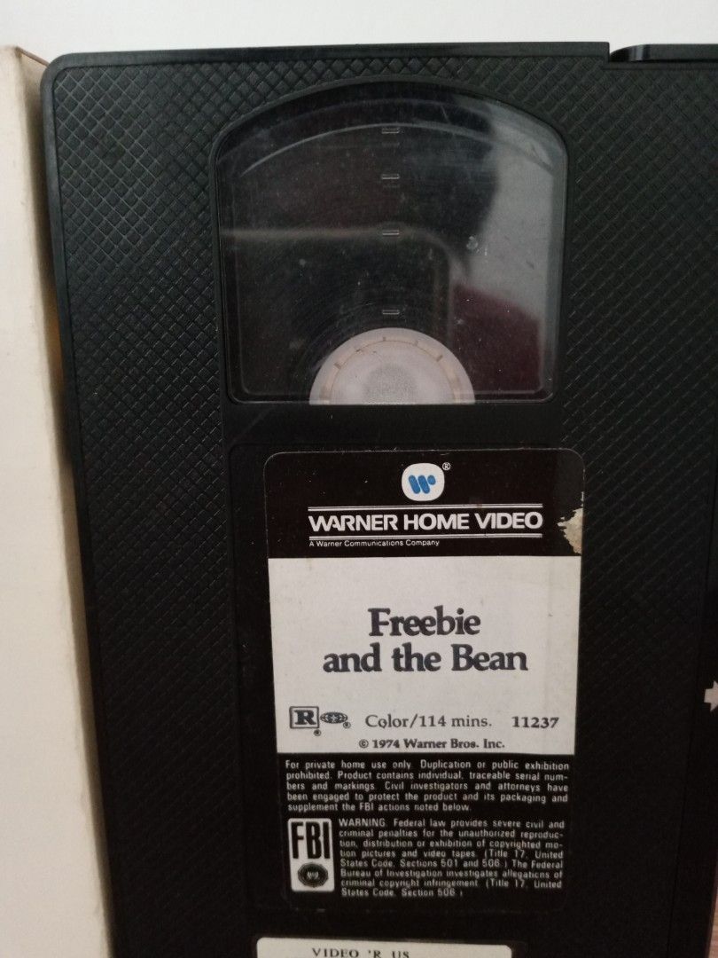 Freebie and the Bean VHS TAPE, Hobbies & Toys, Memorabilia ...