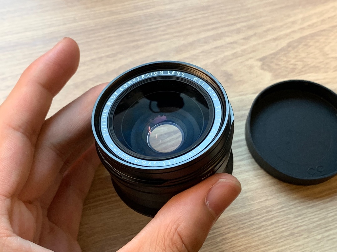 Fujifilm WCL-X100 wide angle converter, Photography, Lens & Kits on Carousell