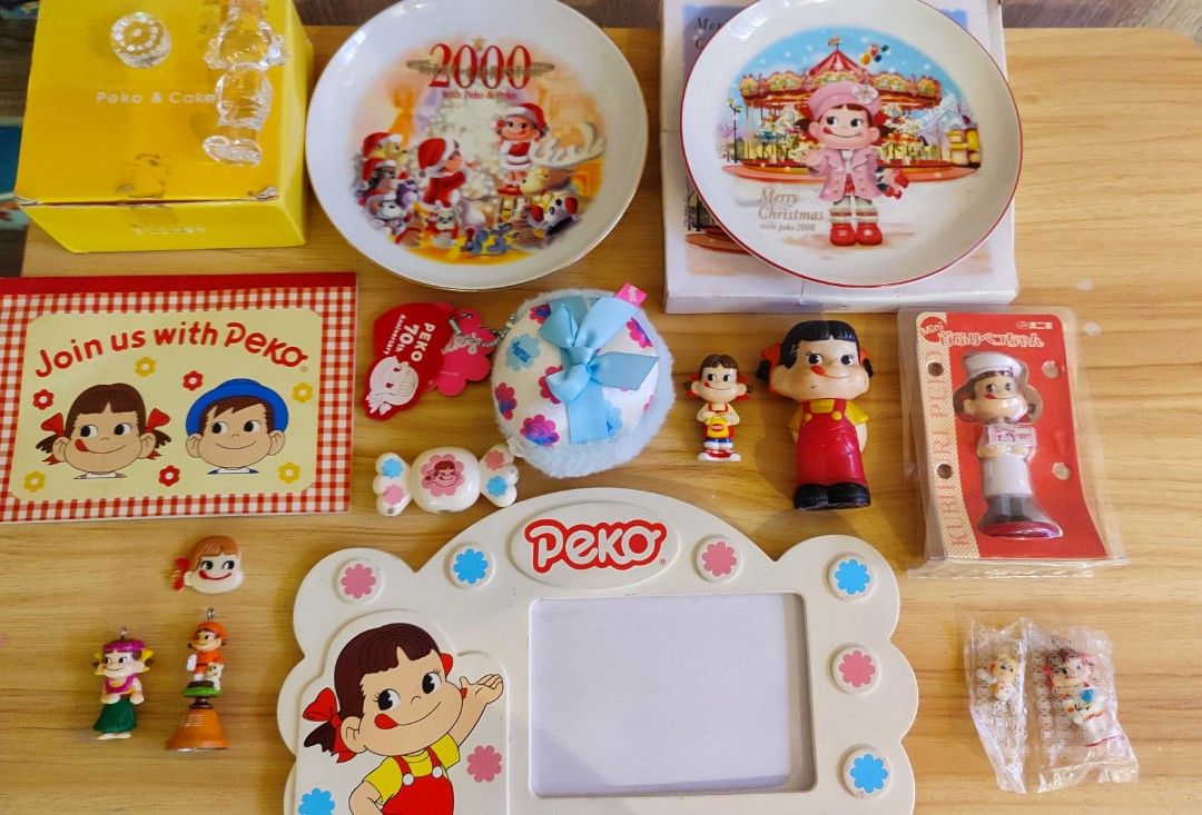 Fujiya Peko Chan assorted items for let go, Hobbies & Toys, Toys & Games on Carousell