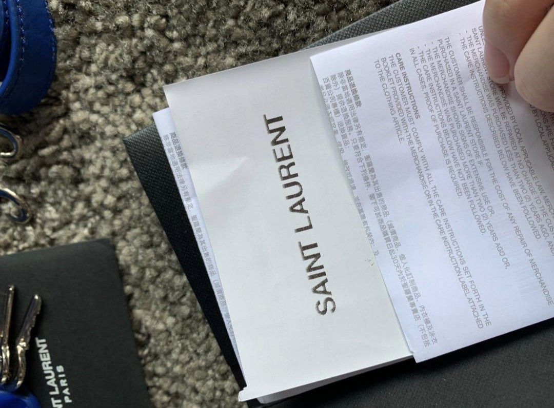 Full set YSL Yves Saint Laurent Sac de Jour with store receipt, Luxury ...