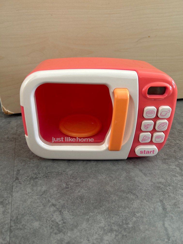 Functional Toy microwave, Hobbies & Toys, Toys & Games on Carousell