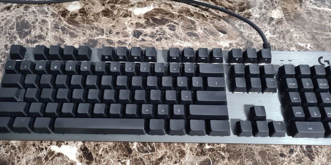 LOGITECH G512 CARBON GX RED LINEAR RGB Wired Mechanical Gaming keyboard ...