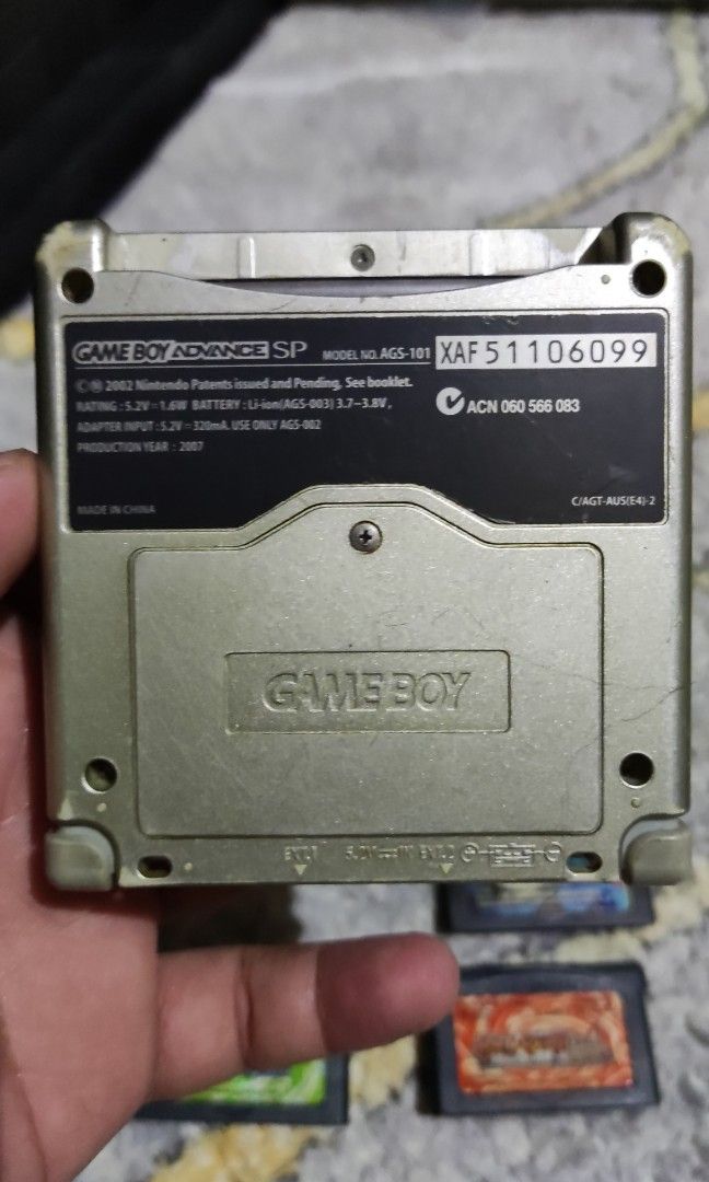Gameboy Advance SP 101, Video Gaming, Video Game Consoles, Nintendo on ...