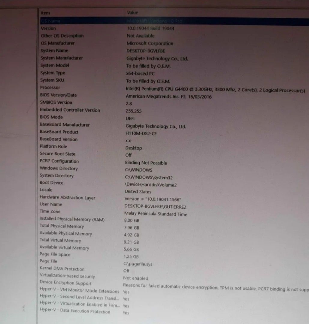 Gaming PC Complete Set (8Gb RAM + 1Tb HDD + 120Gb SSD), Computers ...