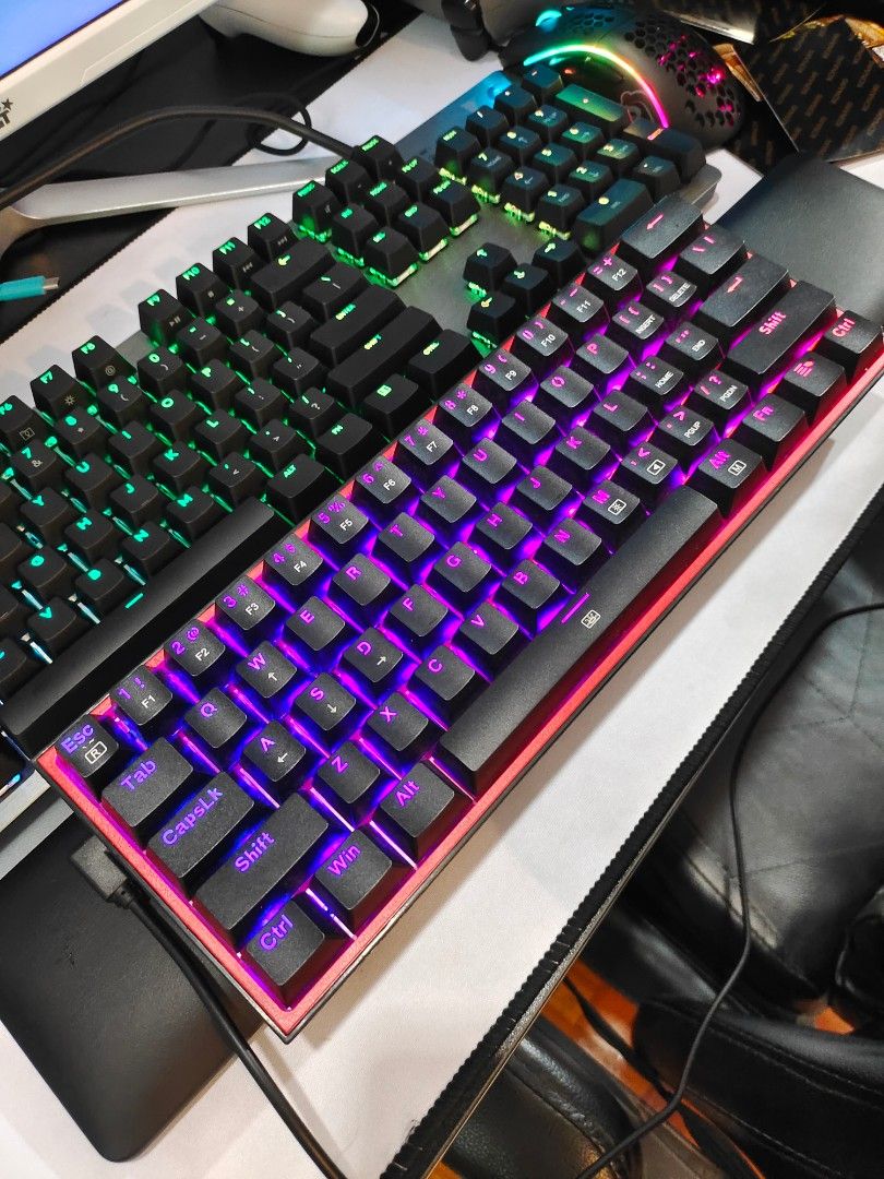 GAMING WIRED MECHANICAL KEYBOARD RED DRAGON, Computers & Tech, Parts ...