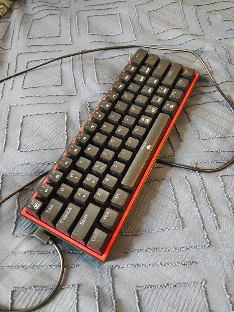 GAMING WIRED MECHANICAL KEYBOARD RED DRAGON, Computers & Tech, Parts ...