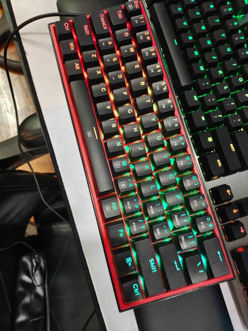 GAMING WIRED MECHANICAL KEYBOARD RED DRAGON, Computers & Tech, Parts ...