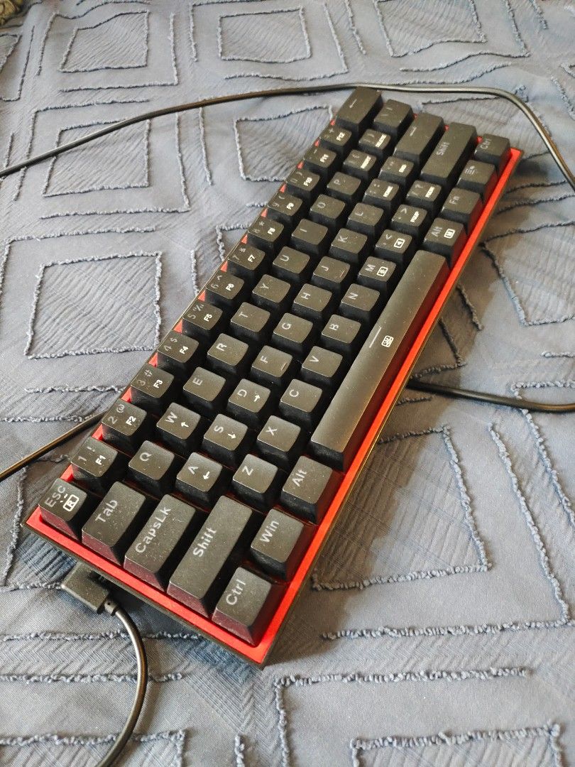 GAMING WIRED MECHANICAL KEYBOARD RED DRAGON, Computers & Tech, Parts ...