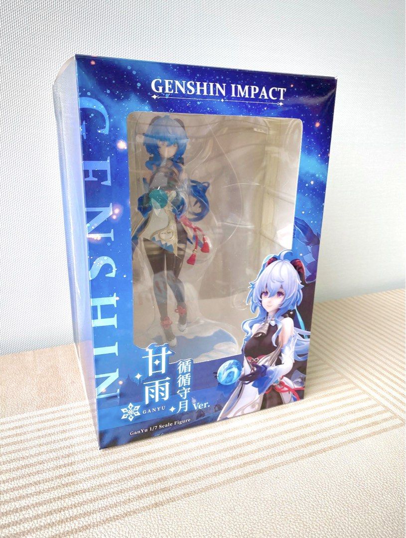 Ganyu 1/7 figure figurine: Genshin Impact Ganyu Plenilune Gaze , Hobbies & Toys, Memorabilia ...