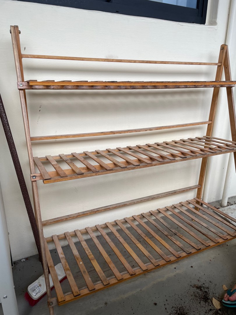 Gardening rack - 3 tier, Furniture & Home Living, Outdoor Furniture on ...