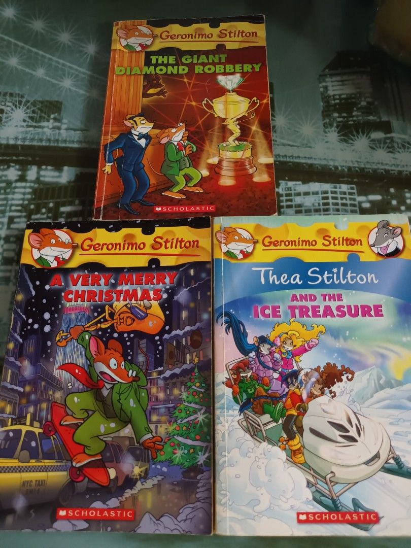 Geronimo Stilton / Thea Stilton Books Collection, Hobbies & Toys, Books ...
