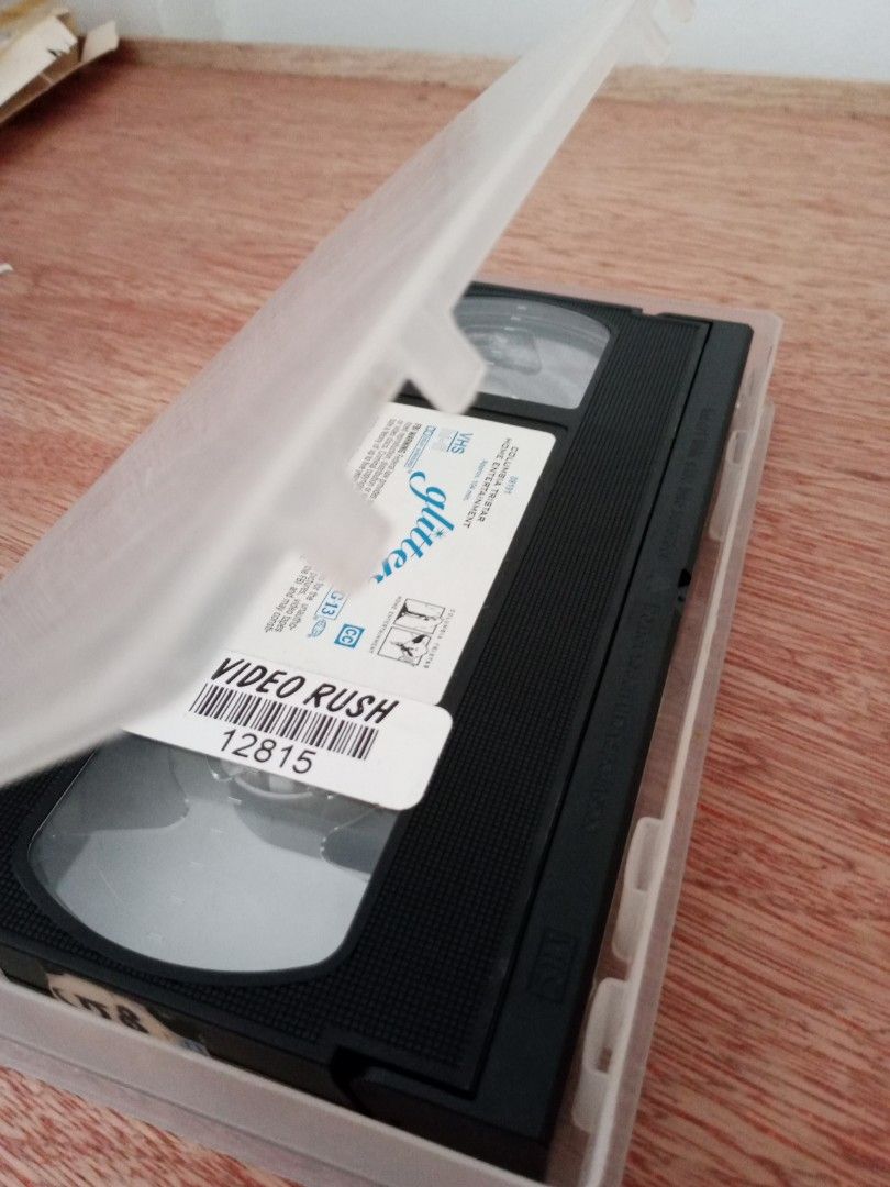 Glitter VHS TAPE on Carousell