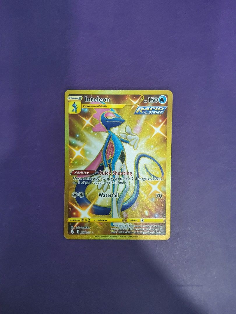 gold inteleon, Hobbies & Toys, Toys & Games on Carousell