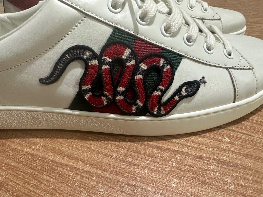 Gucci ace snake, Women's Fashion, Footwear, Sneakers on Carousell