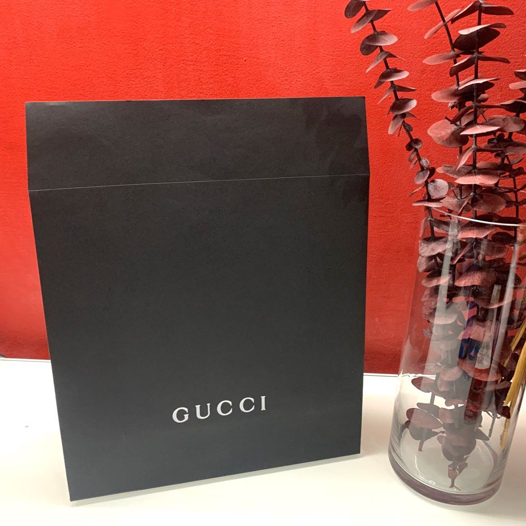 Gucci Paper Sleeve , Luxury, Accessories on Carousell