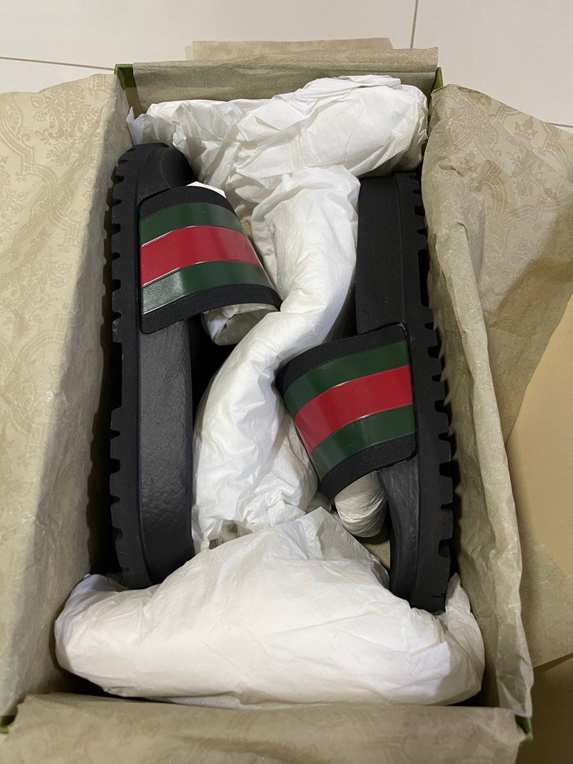 Gucci Sildes, Luxury, Sneakers & Footwear on Carousell