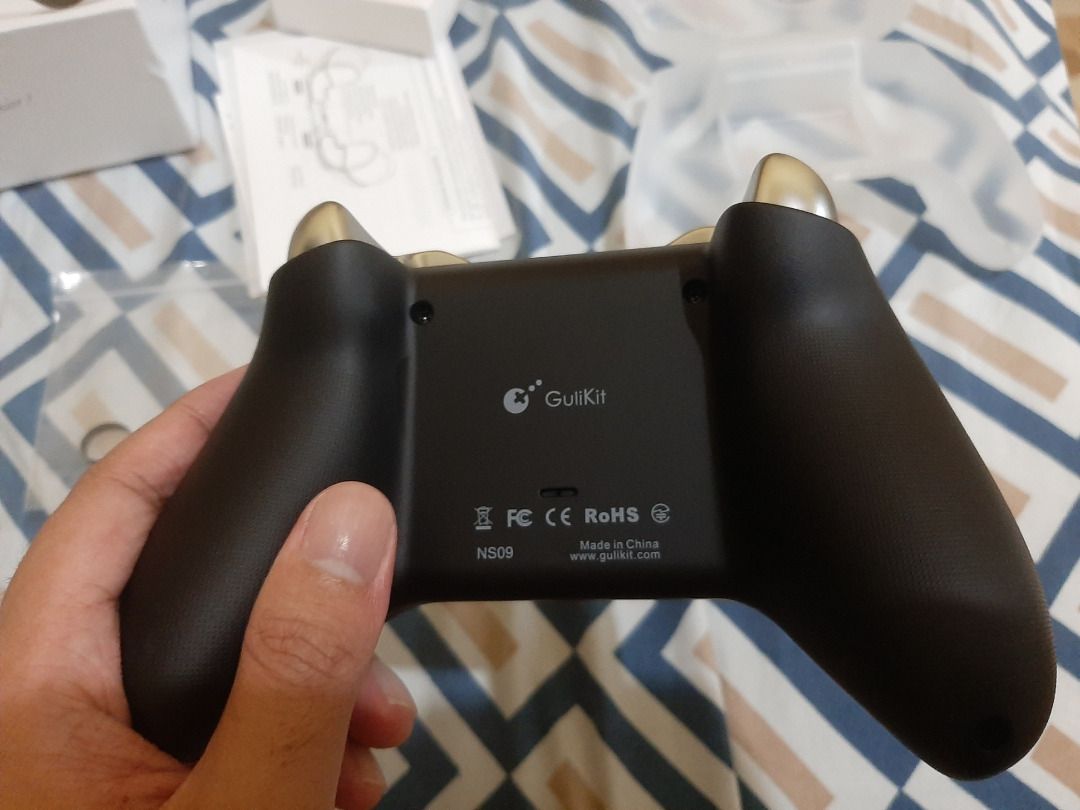 Gulikit KingKong 2 Pro Controller (NS09) Black, Video Gaming, Gaming ...