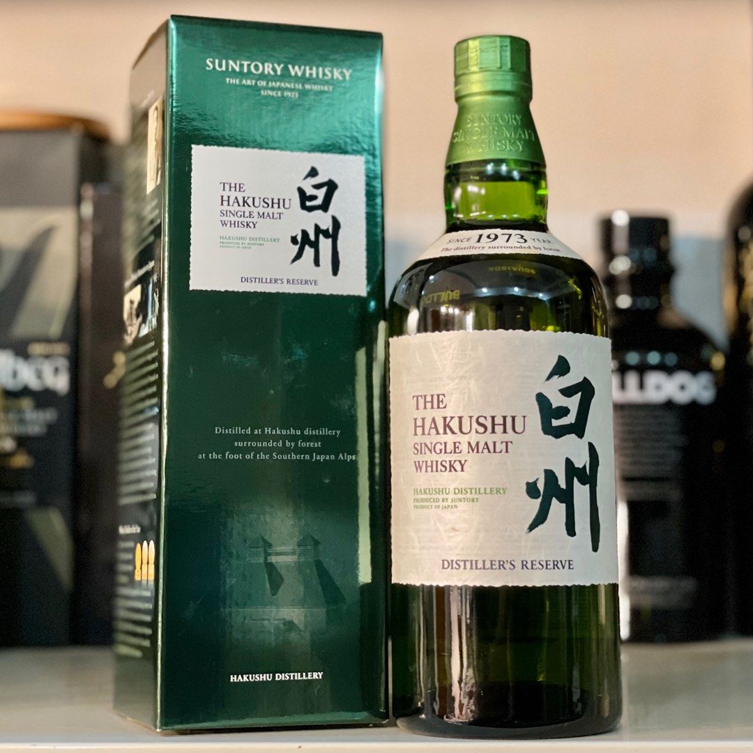 Hakushu DR Distiller Reserve Whisky Japan Japanese w box 700ml, Food & Drinks, Alcoholic ...