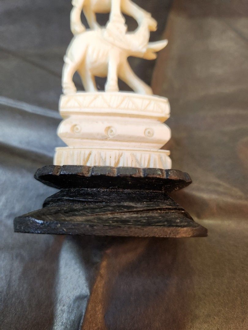 Hand Carving Elephant Stag Decoration - India, Hobbies & Toys ...