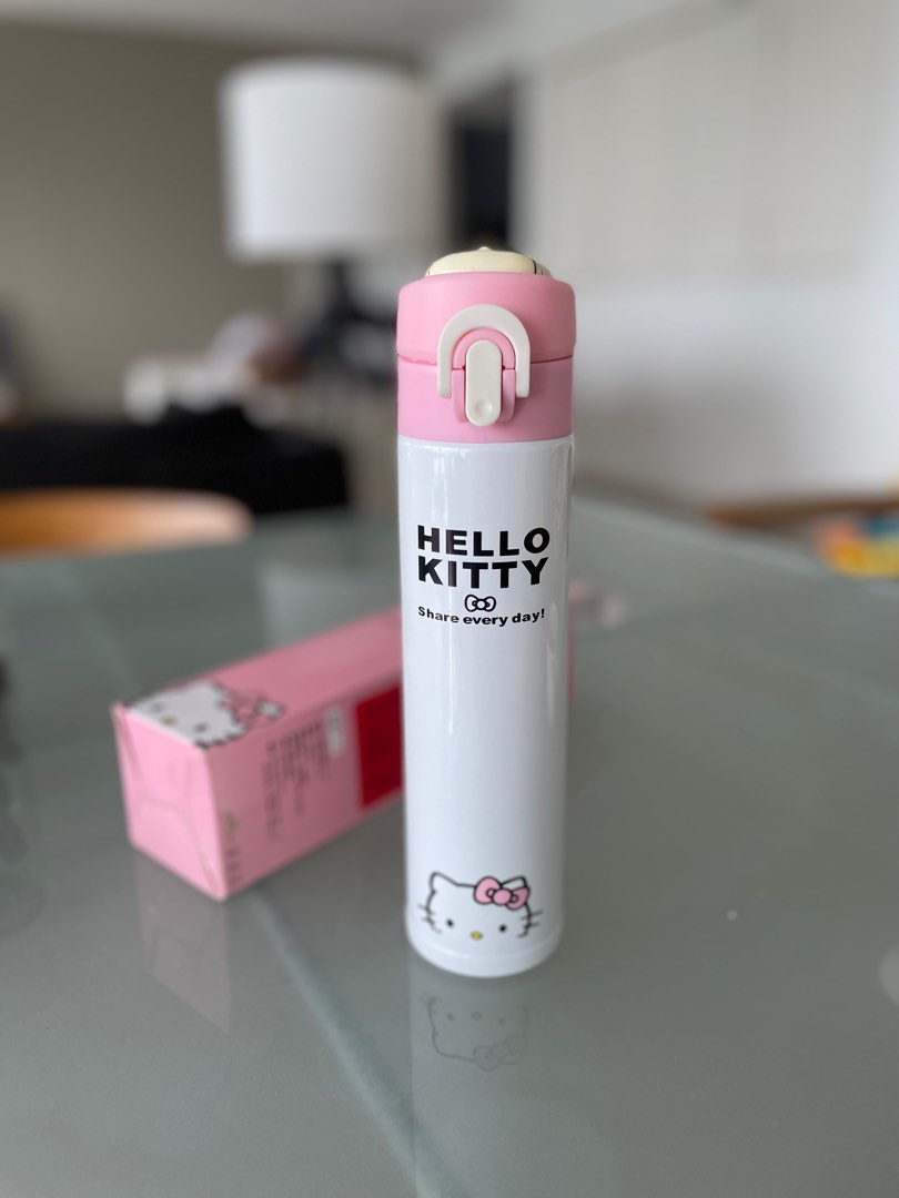 Meet up @ ur convenient Mrt -Hello kitty thermal flask, Furniture & Home Living, Kitchenware ...