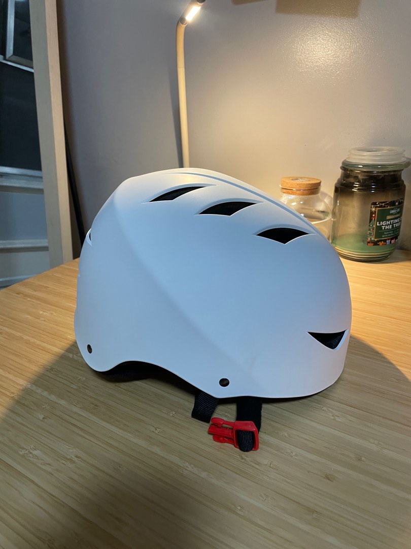 HELMO Bike Helmet Matte White on Carousell