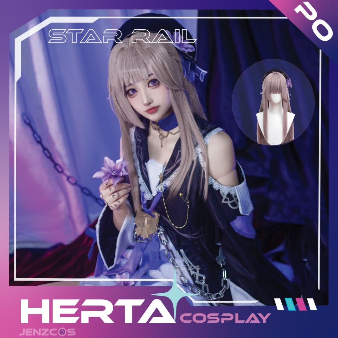 Herta Cosplay Honkai Star Rail PO, Hobbies & Toys, Toys & Games on ...