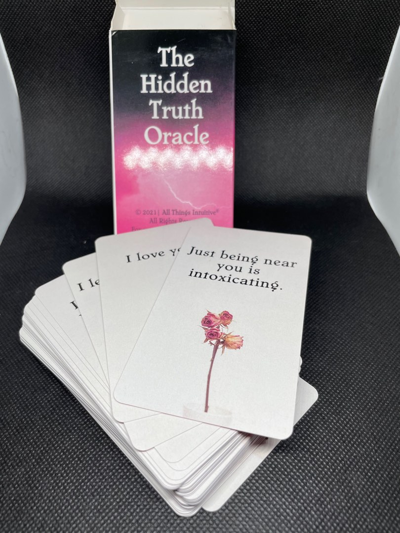 Hidden Truth Oracle deck, Hobbies & Toys, Toys & Games on Carousell