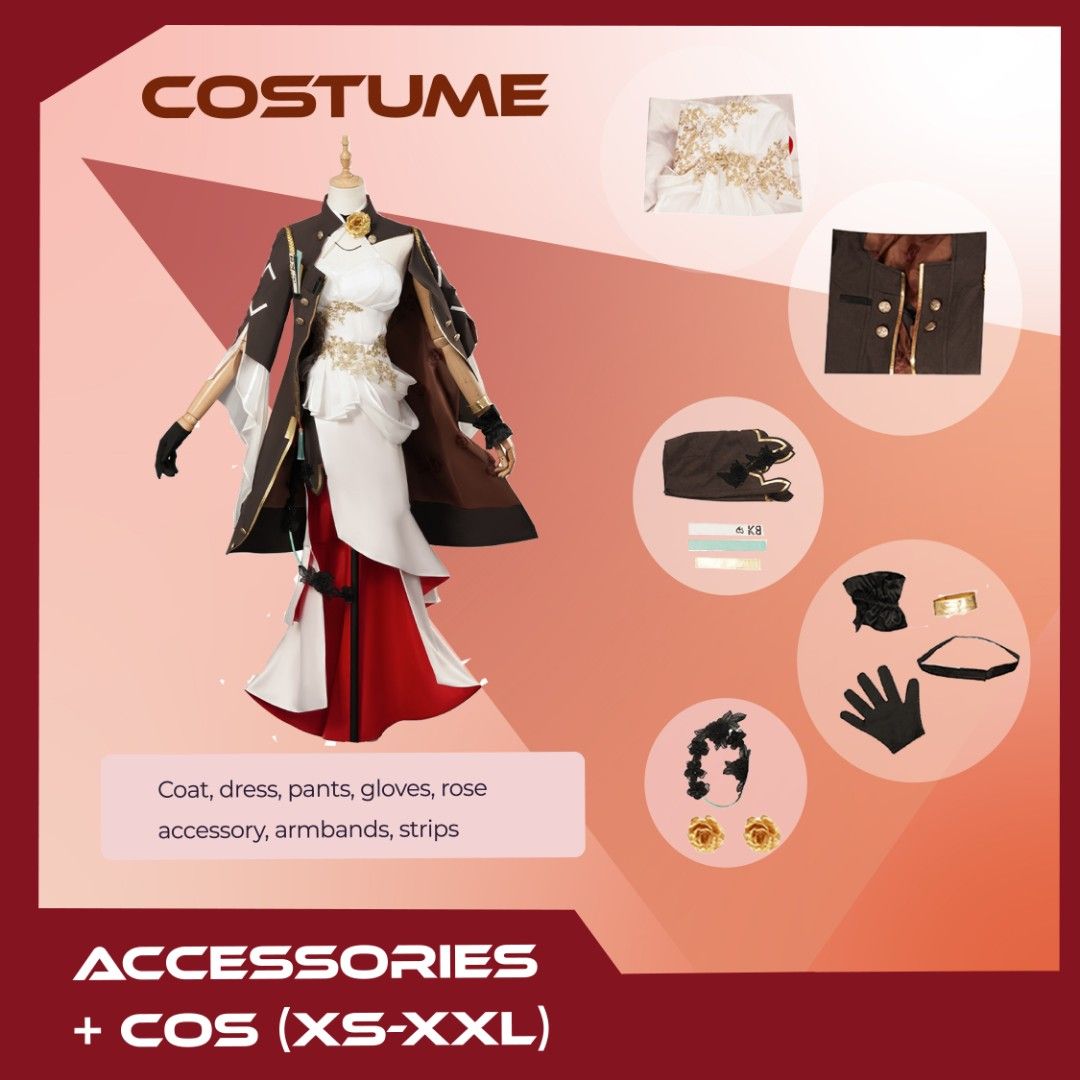 Himeko Cosplay Honkai Star Rail PO, Hobbies & Toys, Memorabilia ...